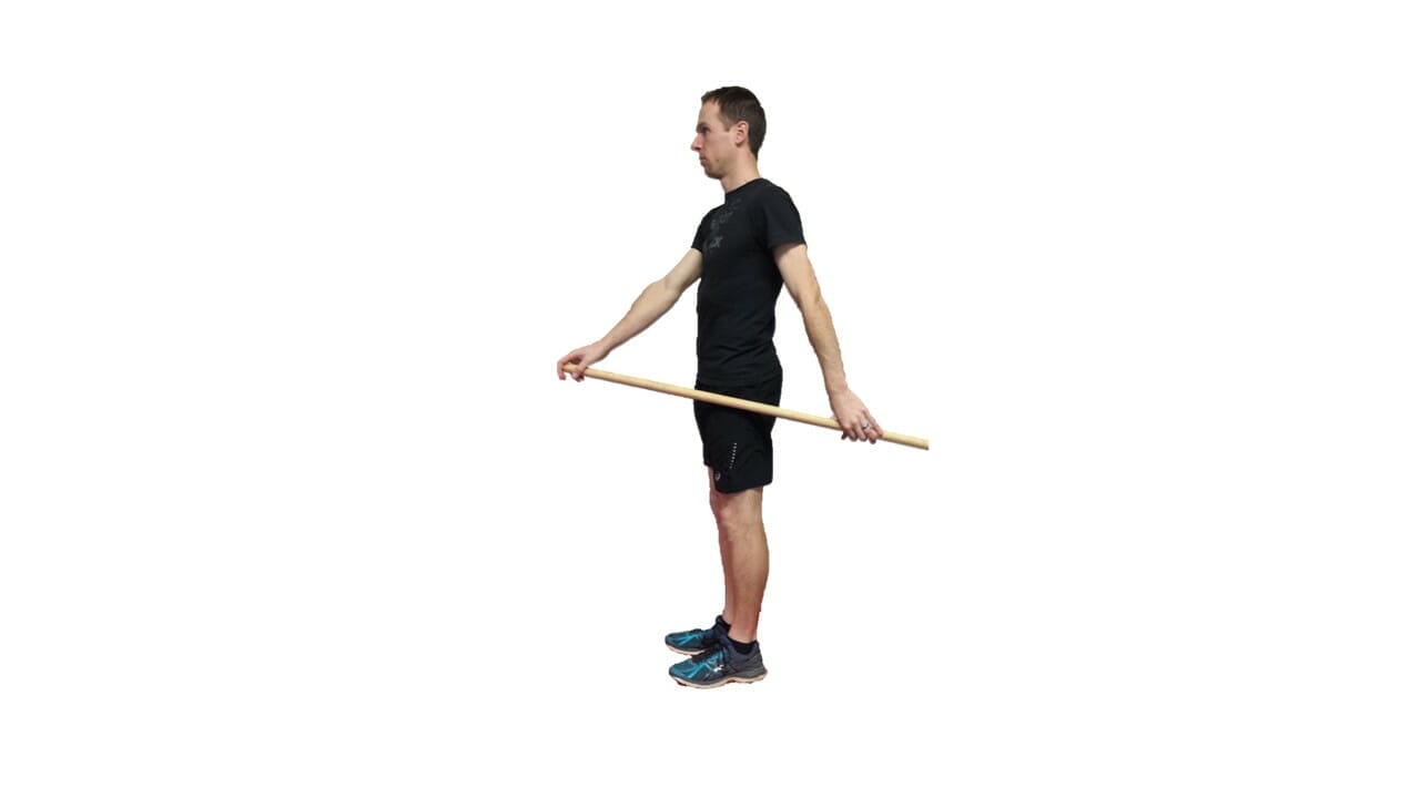 active assissted shoulder flexion 1 - Physio Prescription